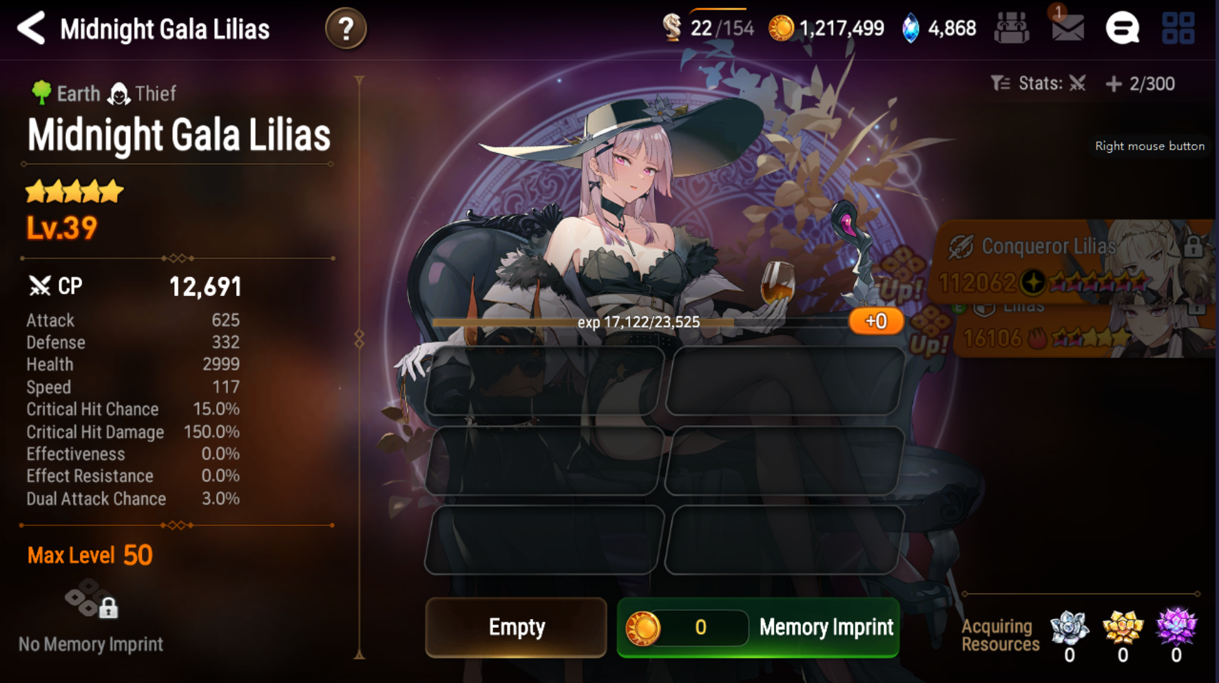 Bug Summon Midnight Gala Lilias