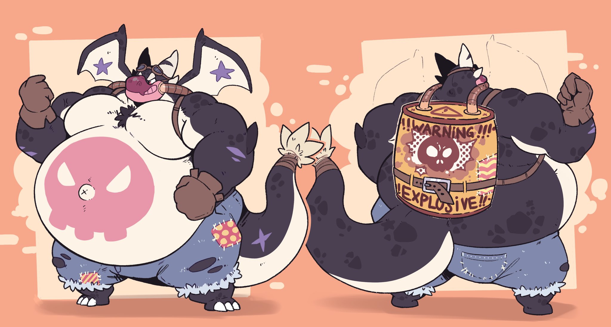 (데이터주의) 트라이벌 헌터 팬아트 모음 - 2