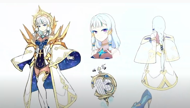 Sketches of the new characters