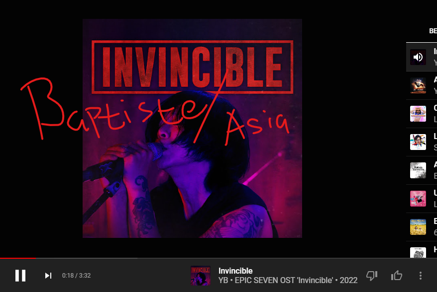 [Asia / Baptiste] Invincible
