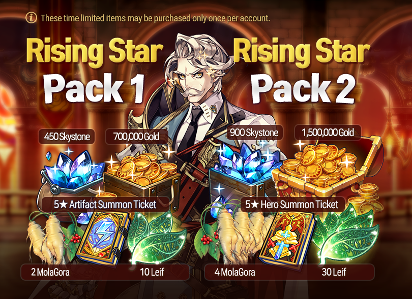 Rising Star Pack Renewal Information