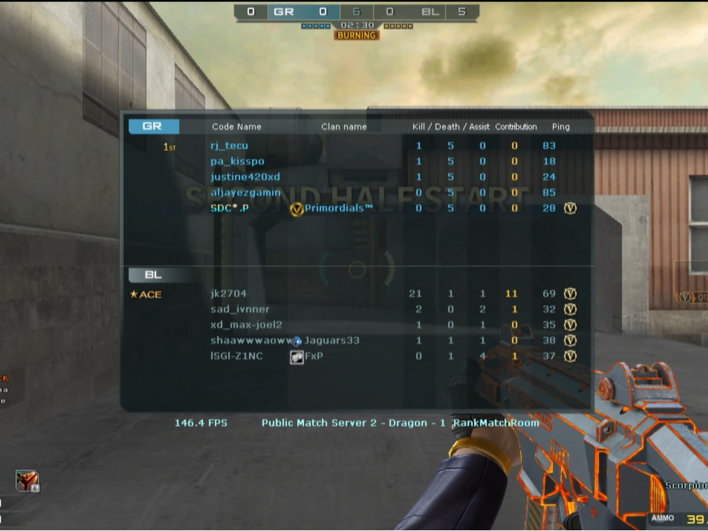 BIG FISH - Marshal using Macro with script of Fast Fire for USP