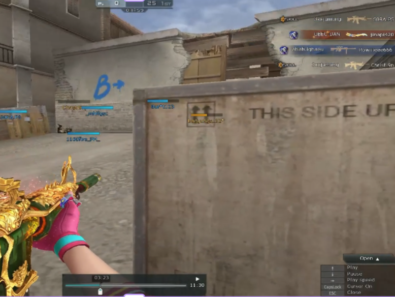 Wallhack, no recoil with AIMBOT Head to Body Pattern