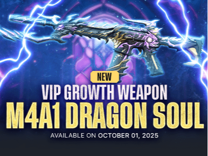 VIP GROWTH WEAPON: M4A1-Dragon Soul