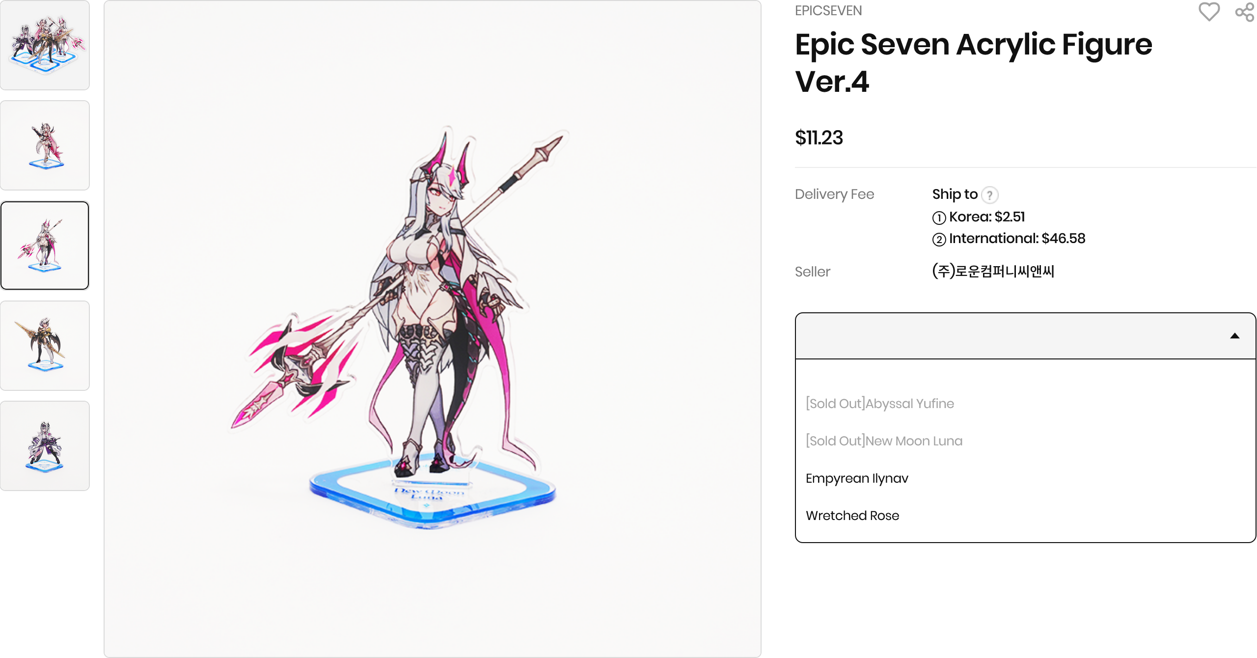 Epic Seven 7th Anniversary Merchandise Now on Sale at Smilegate Shop