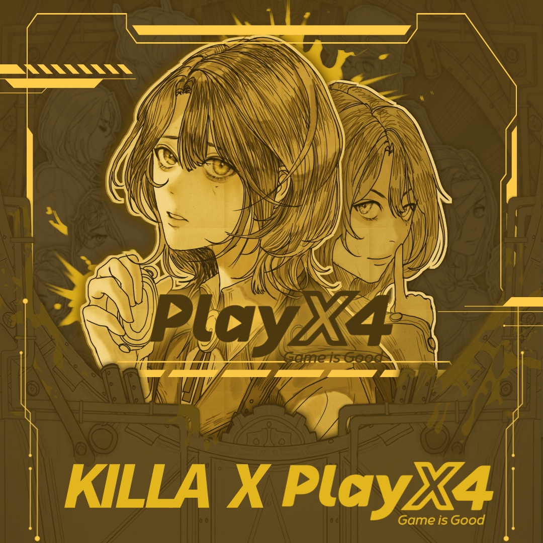 🔥KILLA X PlayX4🔥, 새로운 굿즈와 함께 찾아뵙겠습니다.
