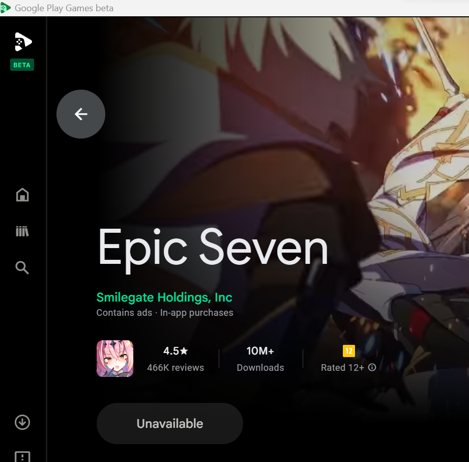 epic seven google play games