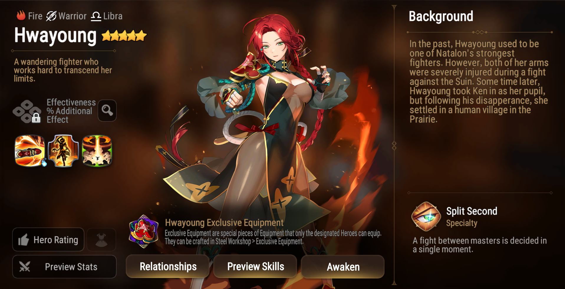 Hwayoung & Indestructible Gaiters Drop Rate Up