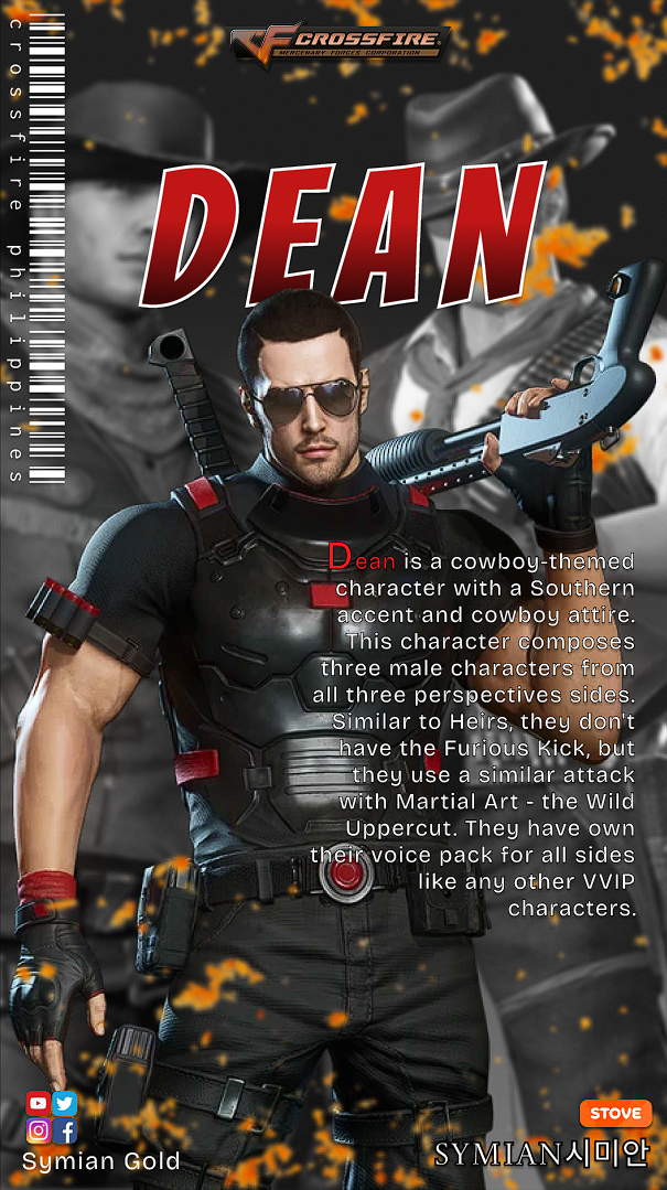 VIP Character Dean (Portrait Artwork)