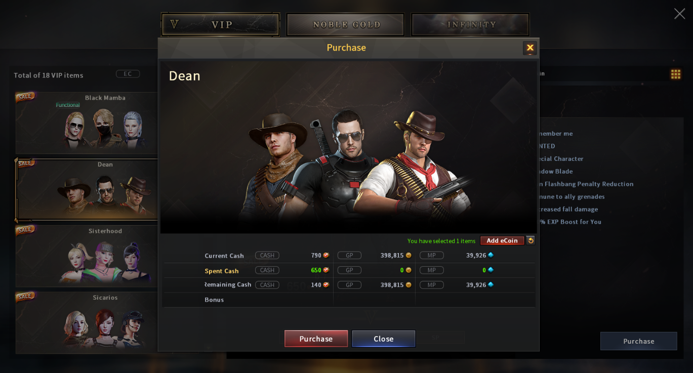 Crossfire VIP Sale 2024