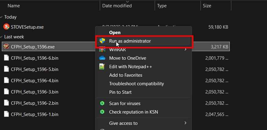 [Guide+Video] Stove and CFPH PC Client Installation