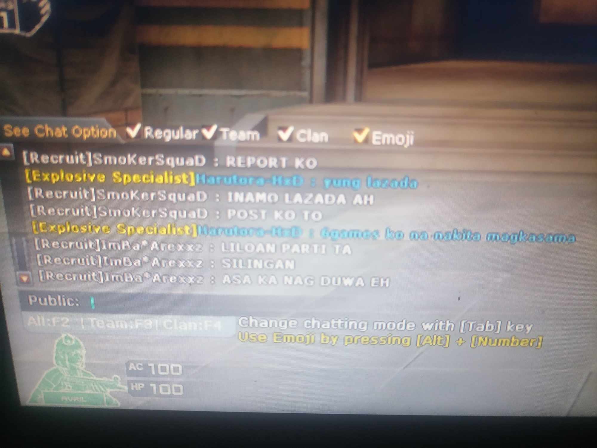 Violation : Telekill / Cheater