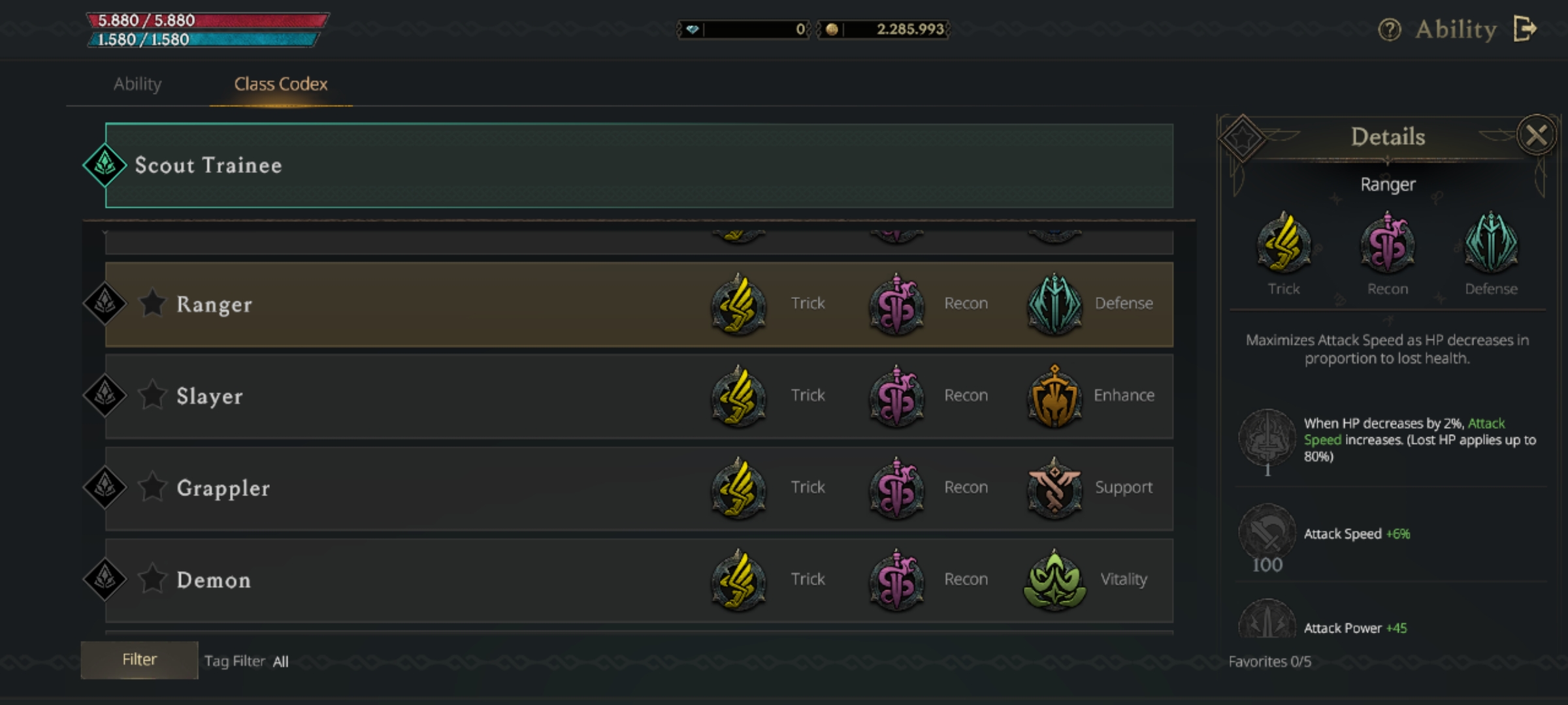 Best archer build ability Class