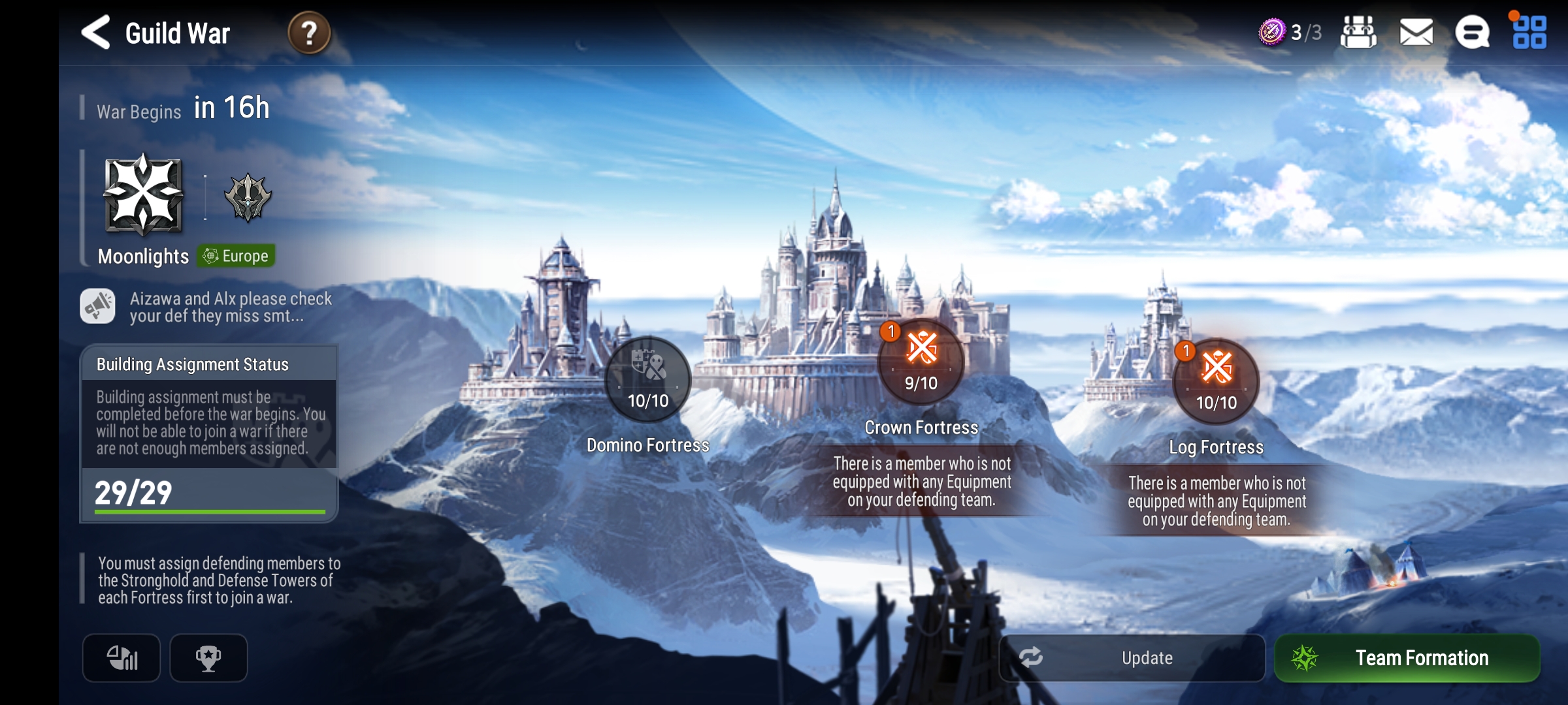 Guild War Revamp Celebration Event