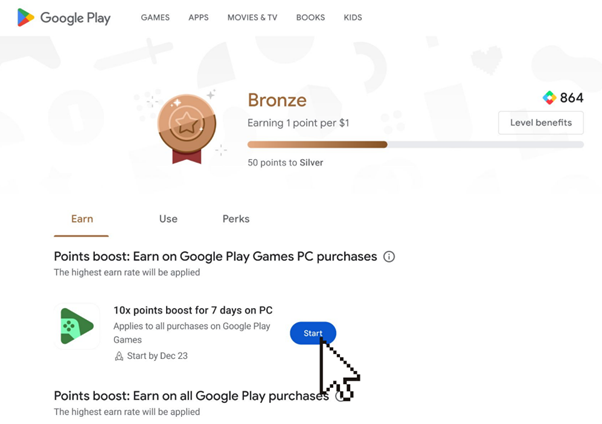 Google Play點數特別累點促銷相關說明