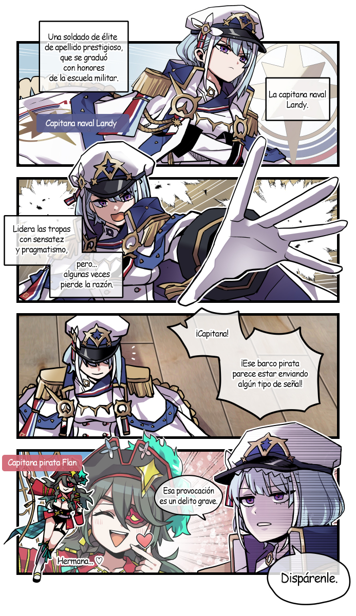 [Cómics oficiales 3] Capitana naval Landy