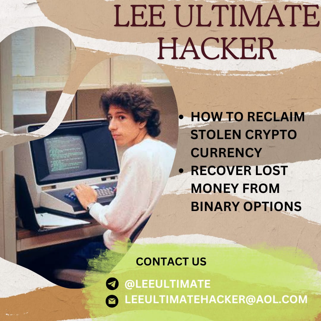 BEST AND MOST RELIABLE CRYPTO RECOVERY EXPERT @ LEE ULTIMATE HACKER