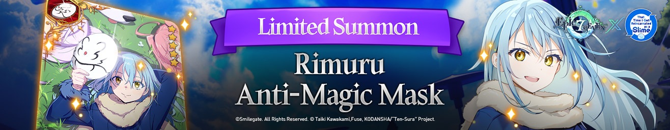 Rimuru & Anti-Magic Mask Limited Summon