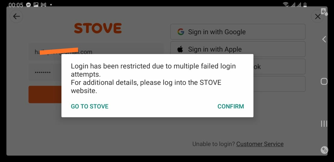Cant login, any suggestion?