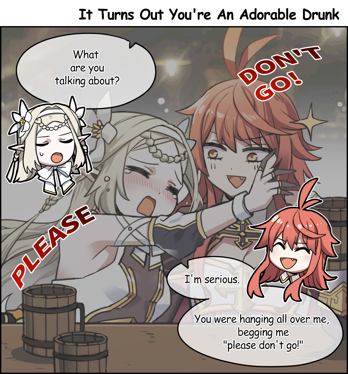 [Official Cartoon] Episode 4: It Turns Out You're An Adorable Drunk