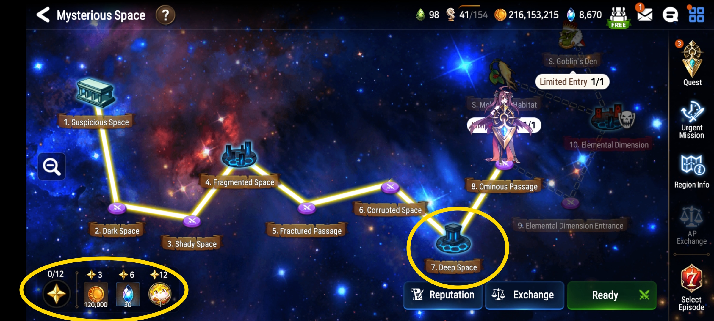 Unable to collect stars in side story