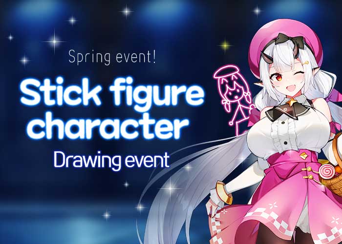 //Winners Announcement// Spring Event! Stick Figure Character Drawing Event
