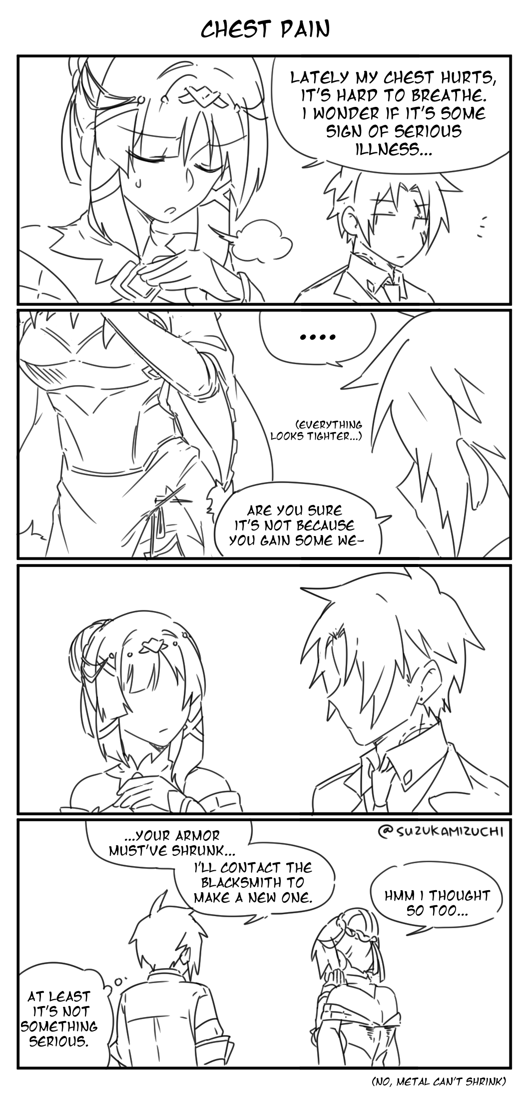 Unofficial 4-cut Cartoon (Riolet Lilias)