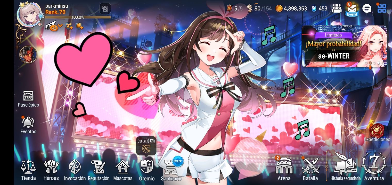 Global /parkminsu /El concierto de Kizuna