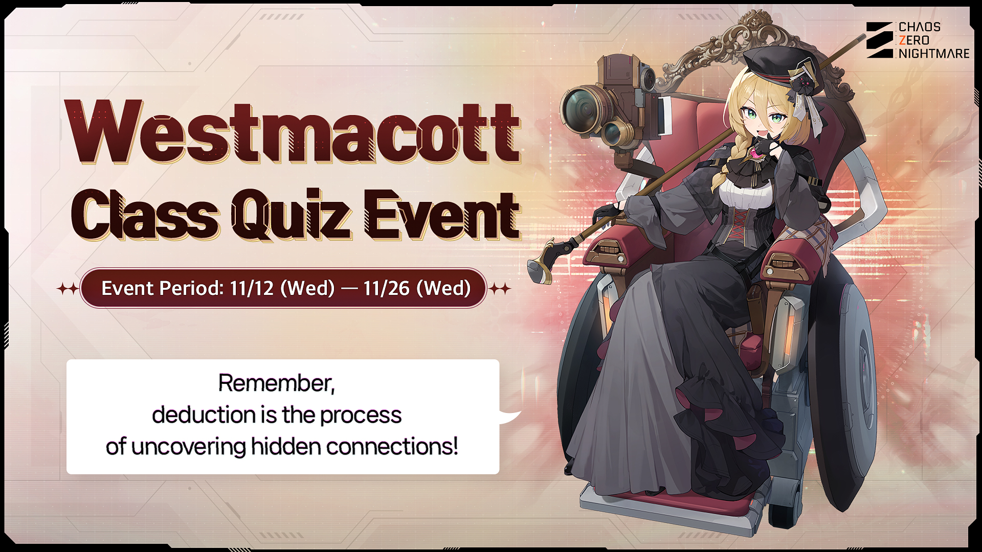 [Event] Guess Who? Westmacott Occupation Quiz Event (Distribution ...