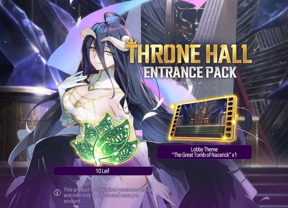 Limited OVERLORD Collaboration Special Pack