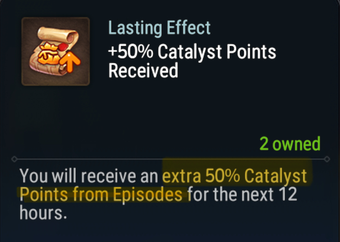 Do Catalyst Scrolls stack with Epic Dash Buffs?