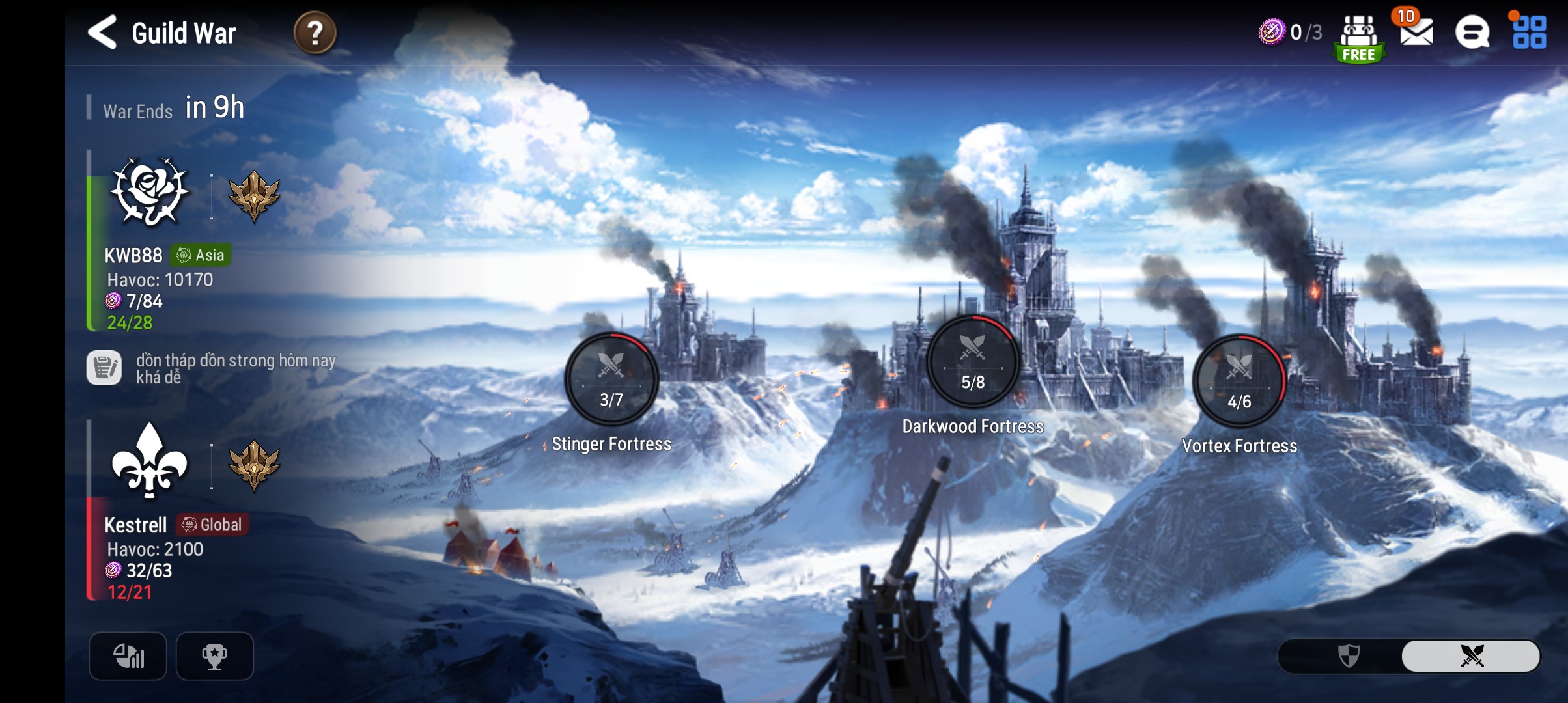 Guild War Revamp Celebration Event