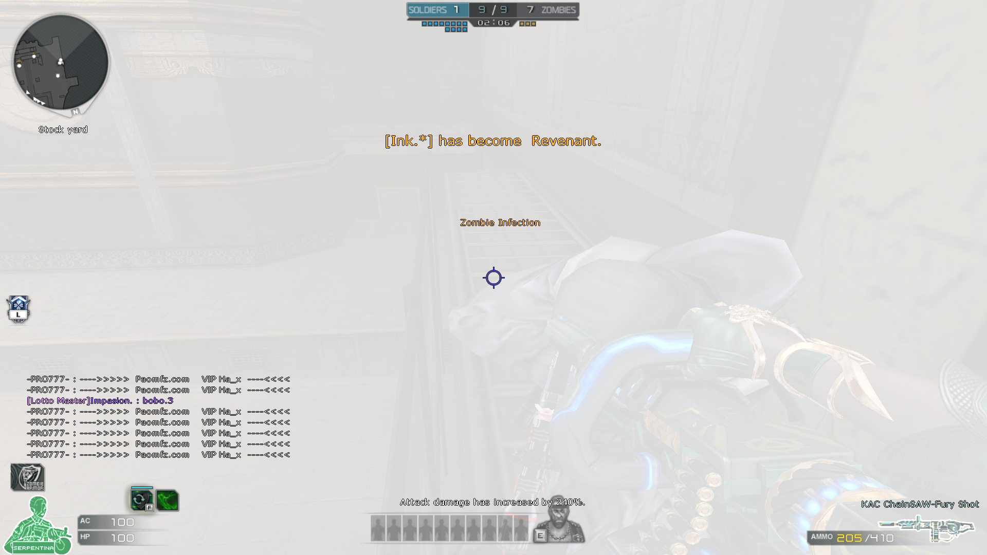 I thought this player was strong, he's just macro'ing around.