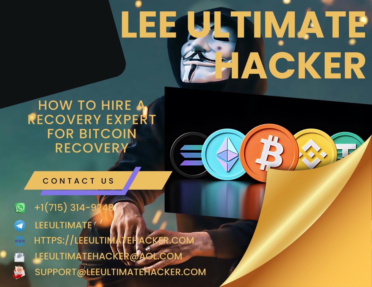 ADVANCE CRYPTO RECOVERY EXPERT LEE ULTIMATE HACKER