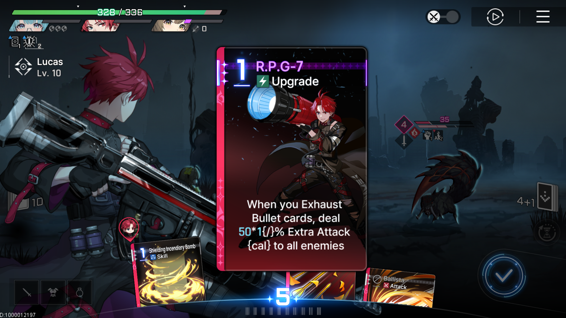 Incomplete Card description