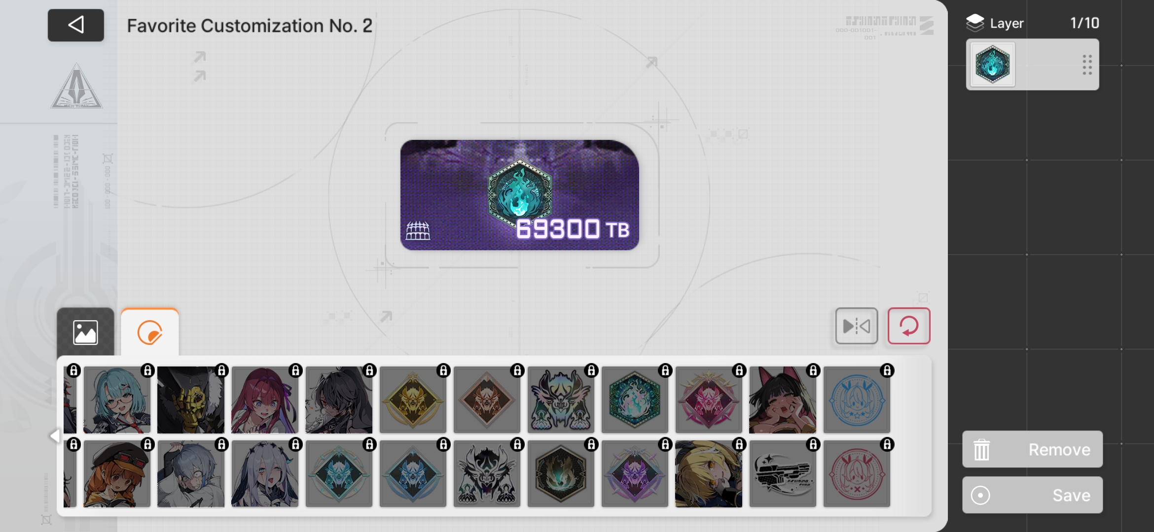 Tiphera's stickers unusable