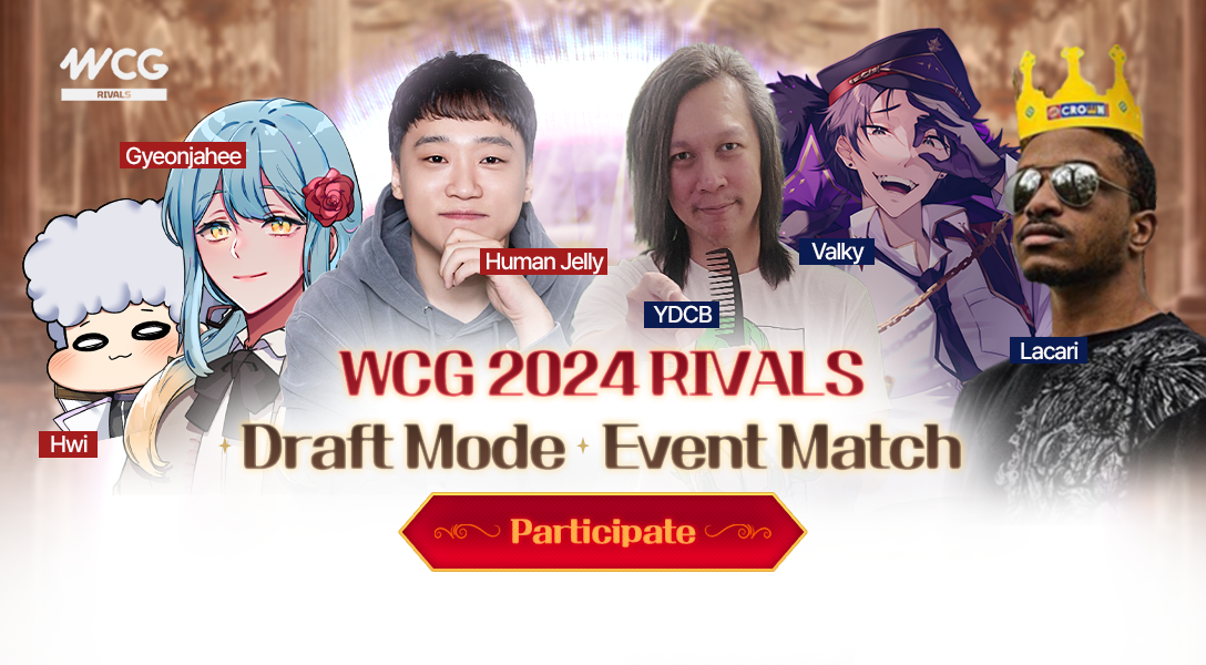WCG 2024 Rivals Influencer Announcement and Partner Selection