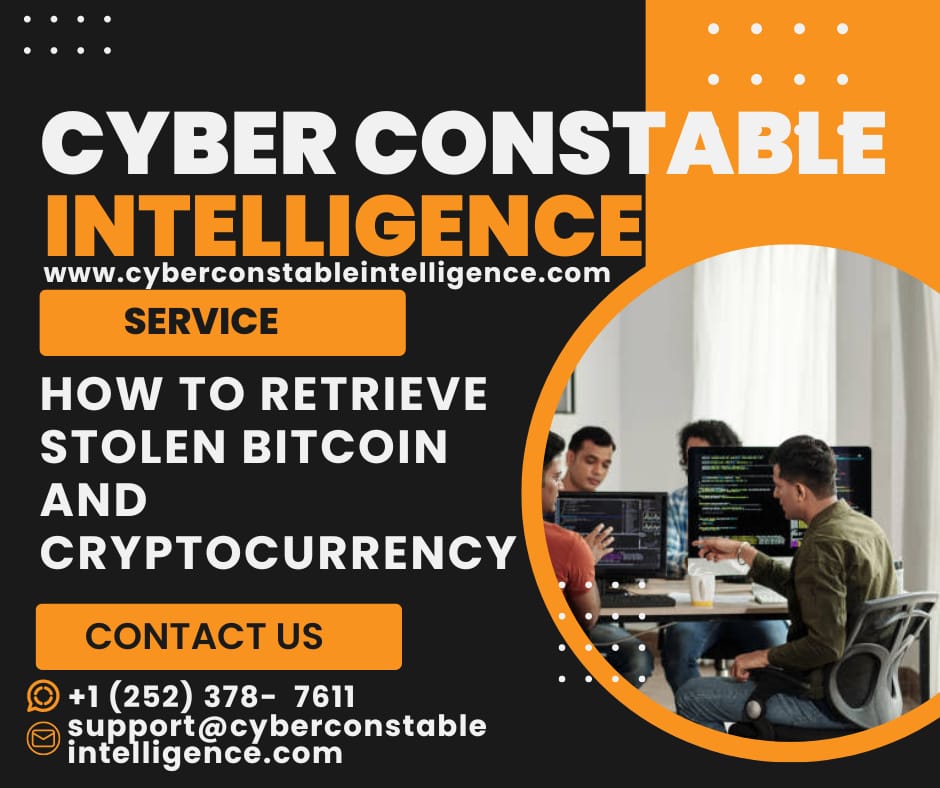 EASY STEP TO RECOVER LOST OR STOLEN CRYPTO GO TO CYBER CONSTABLE ...