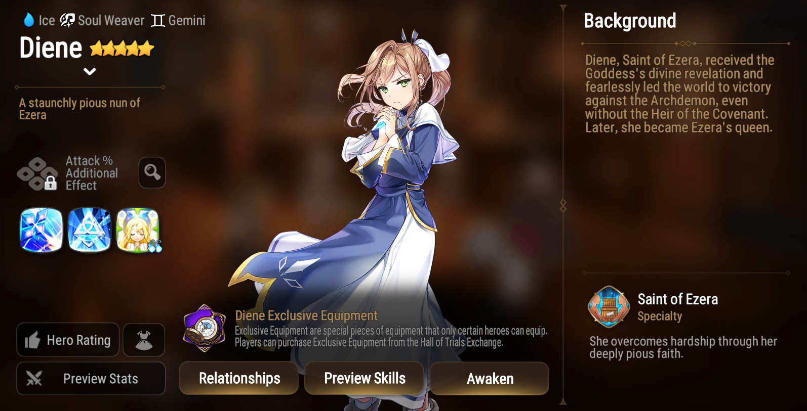 Diene & Unfading Memories Limited Drop Rate Up