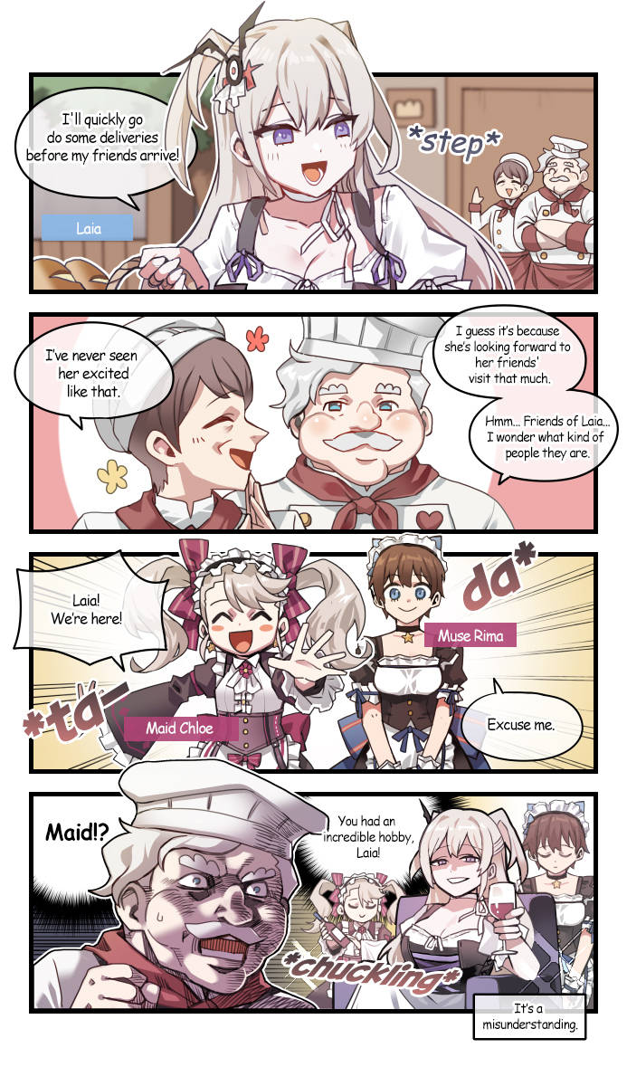 [Official 4-cut Cartoon Season 4] Laia’s Incredible Hobby!