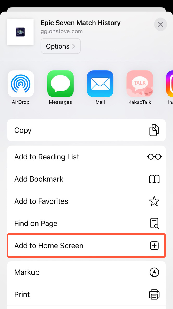 [How to create the Epic Seven Match History Shortcut](AOS/iOS)